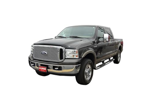Auto Ventshade [AVS]Hoodflector / Bug Shield | 1999 - 2007 Ford F-250/F-350/F-450/F-550 Super Duty, 2000 - 2005 Ford Excursion, Medium Profile - Smoke, 1 pc. | 21208