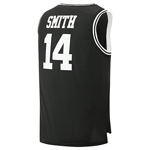 Eway Jersey #14 Basketball Jerseys S-XXXL(Black, L)