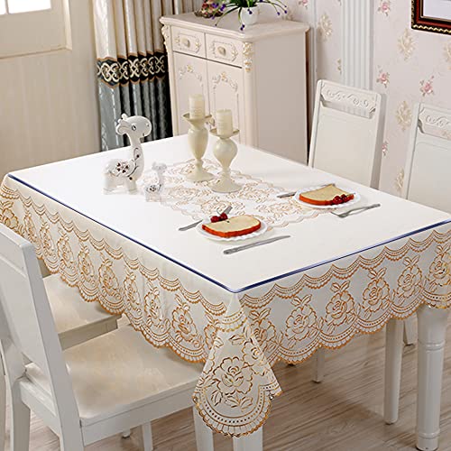 Custom Multisize Thick Clear PVC Small Desk Protector Table Blotter Mat Cover Protector 12x28 in Rectangular Plastic Night Stand Table Pad Mat for Office & Child Paiting Desk Living Room Sofa Table