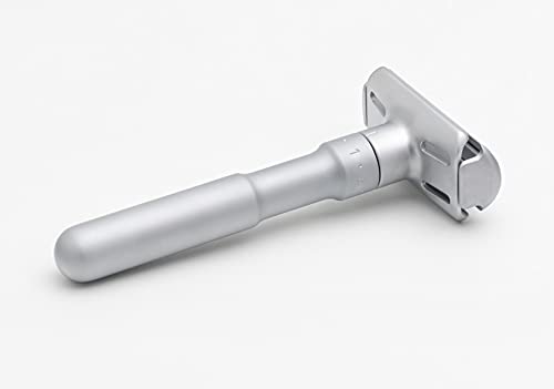 Merkur Razor Adjustable Futur Brushed Chrome Safety Razor, MK-700002 , 1 Count (Pack of 1)