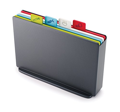 Joseph Joseph Cutting Board Set, Index Small, Graphite