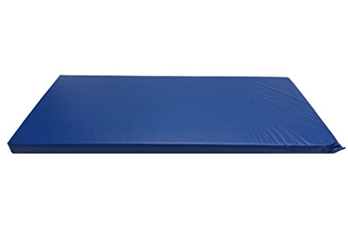 KinderMat, Rainbow Designer Mat, Blue, 2-Inch Thick Rest Mat