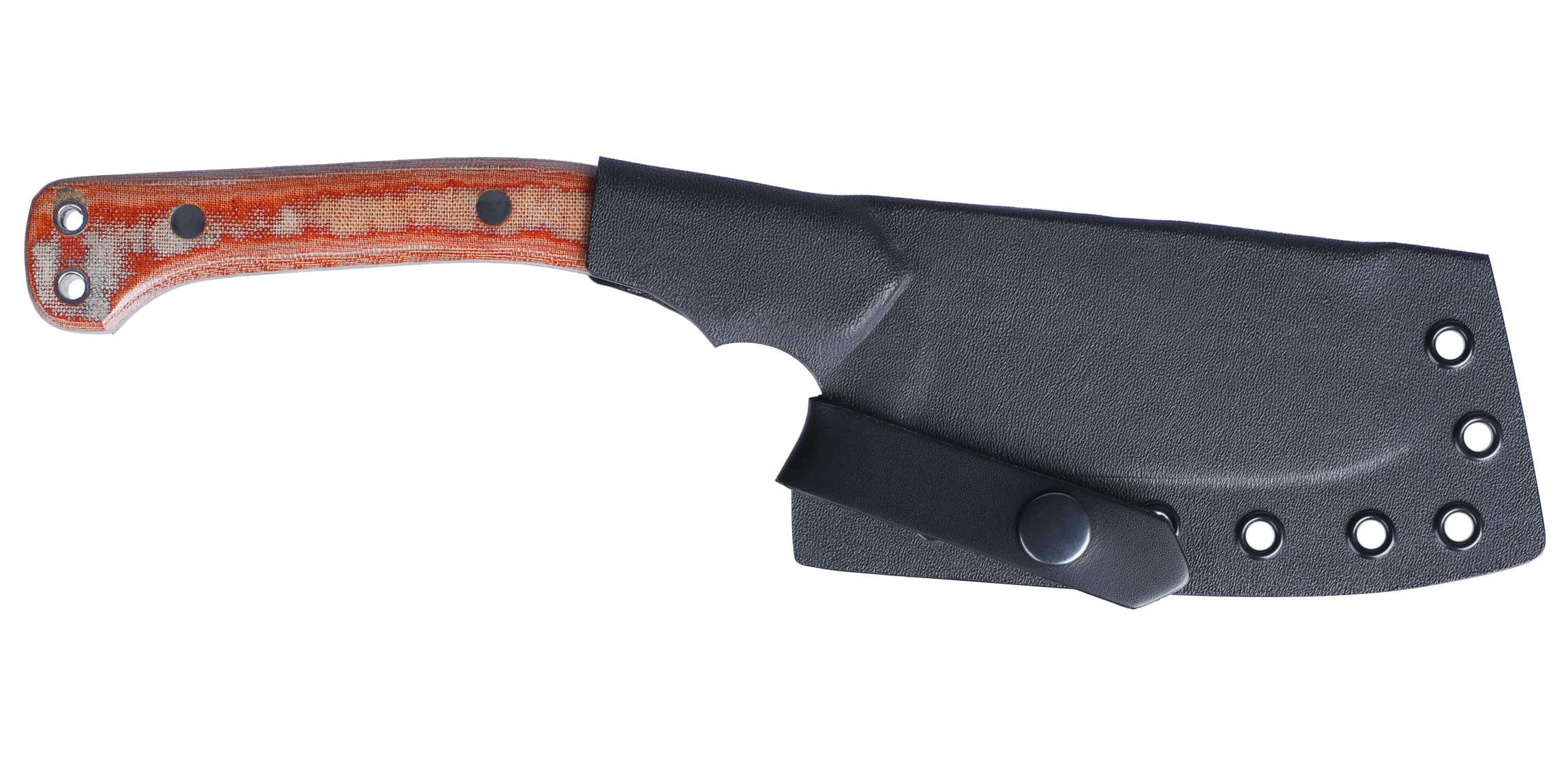 CRKT Razel Nax Fixed Blade Knife: Outdoor Razel Knife-Axe, 1075 Carbon Steel, Full Tang, Resin Infused Fiber Handle w/Kydex Sheath 2014