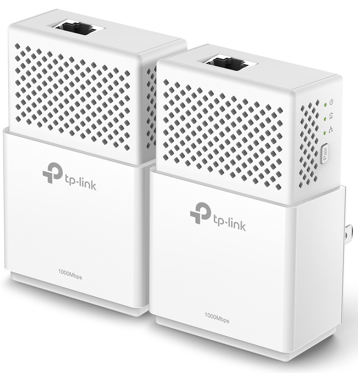 TP-Link AV1000 Powerline Ethernet Adapter(TL-PA7010 KIT)- Gigabit Port, Plug&Play, Power Saving, Ethernet Over Power, Ideal for Smart TV, Online Gaming