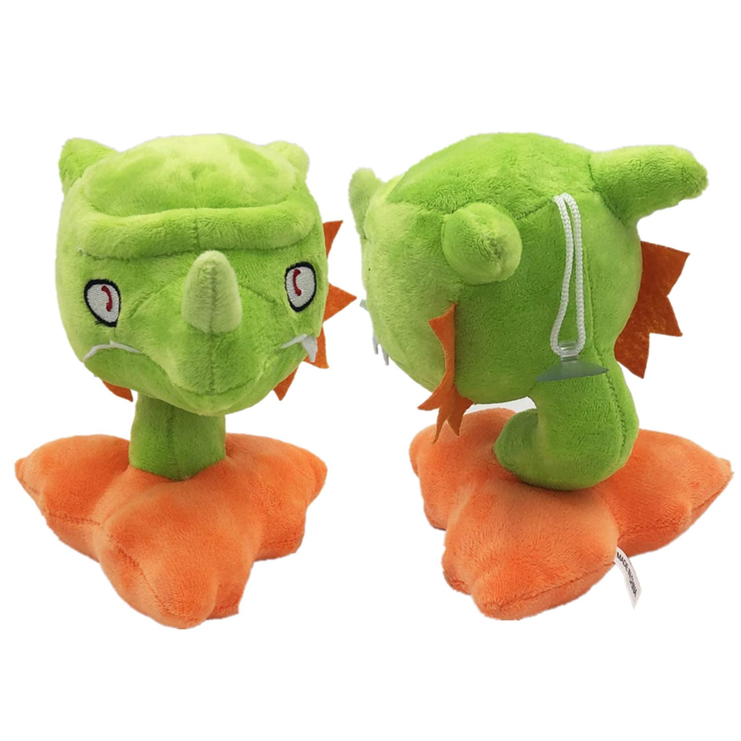 JHESAO 3 PCS Plants and Zombies Snapdragon Plush Plants Sets Zombies Toy Snapdragon, 1 2 Stuffed Soft Squash Doll, Corn PVZ Plushies Figure Doll Chili New