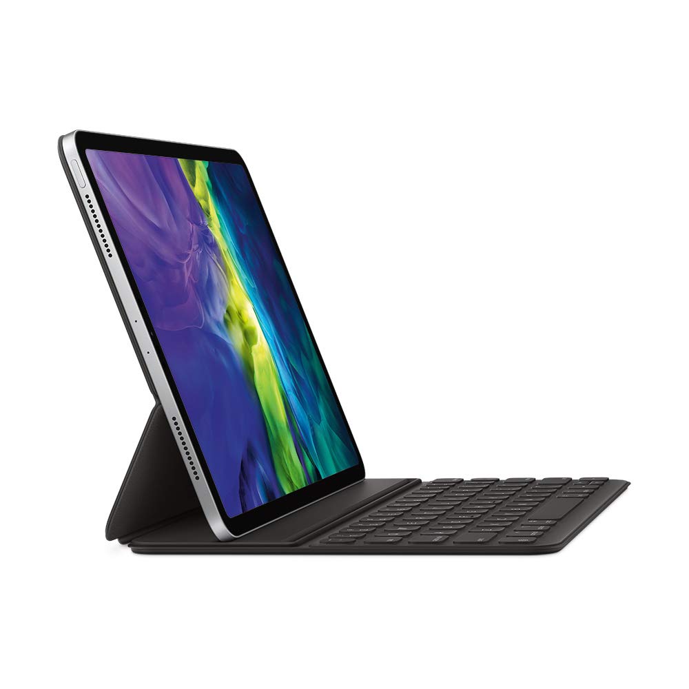 Apple Smart Keyboard Folio: iPad Keyboard case for iPad Pro 11-inch (1st, 2nd, 3rd, 4th Generation) and iPad Air (4th, 5th Generation), Two Viewing Angles, Front Back Protection, Spanish - Black