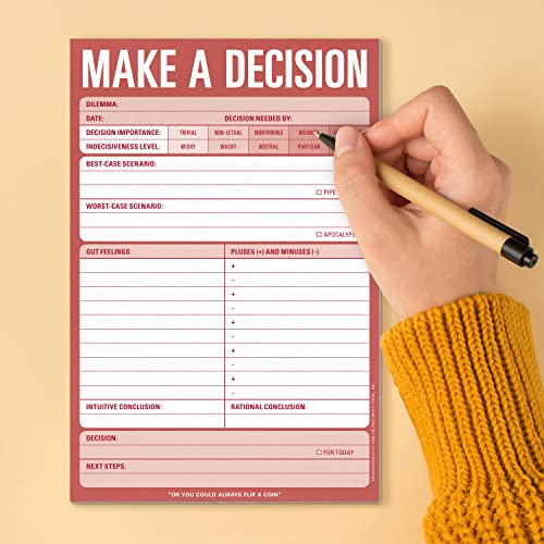 Knock Knock Make a Decision Pad