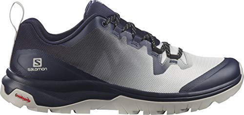 Salomon VAYA Hiking Shoes for Women, Lunar Rock/Night Sky/Lunar Rock, 5.5