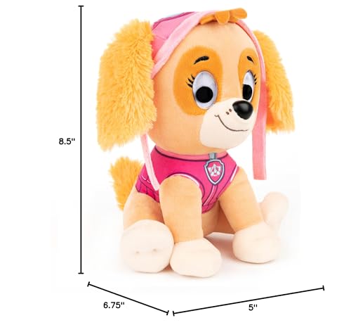 GUND PAW Patrol Skye in Signature Aviator Pilot Uniform for Ages 1 and Up, 9" (Styles May Vary)