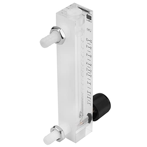 BIENKA LZQ-7 Flowmeter 2-20LPM Flow Meter Oxygen Air Gas Regulator Acylic Flowmeter Oxygen Air Flow Meter with Control Valve for Measuring Controlling Regulator
