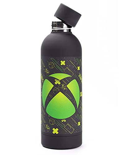 Xbox Water Bottle Gamer 750ML Game Stainless Steel Sports Travel Mug One Size