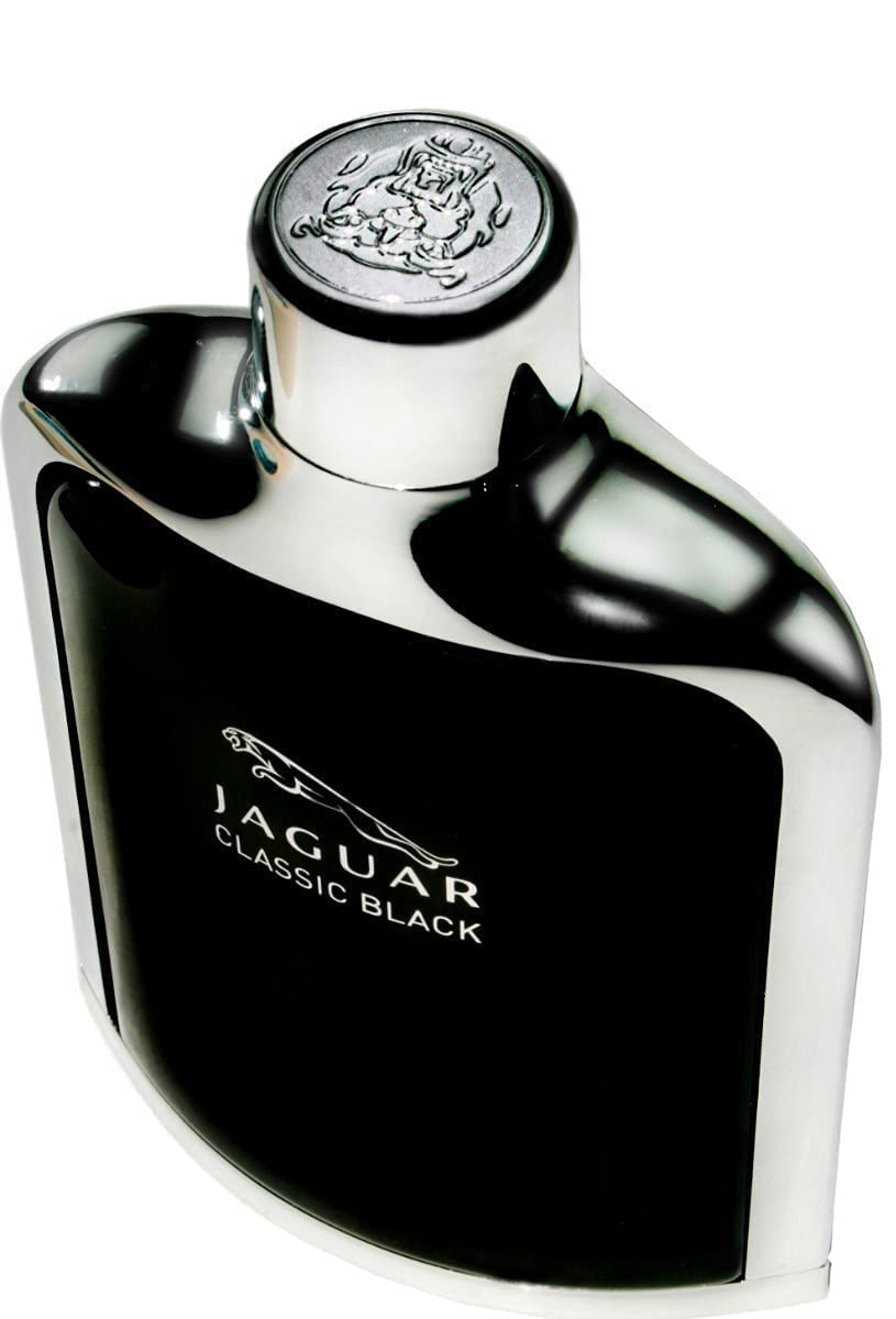 Jaguar Classic Black Eau De Toilette Spray 3.4 Oz/ 100 Ml for Men By 3.4 Fl Oz