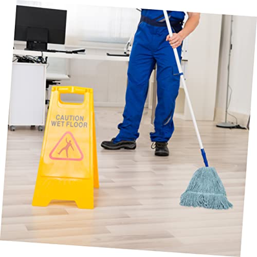 DOITOOL 1pc Cleaning Mop for Floor Miniature Trash Can Commercial Mop Wet Mop Commercial Mop Handle Reusable Mop Head Green Practical Mop Cloth Mop Accessories Mop Cloth Replacement Refill