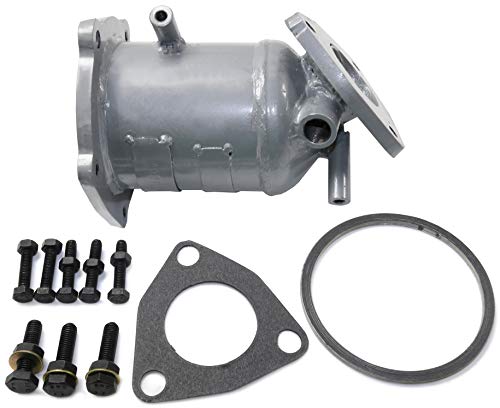 Evan Fischer Catalytic Converter 46-State Legal Compatible with 1999-2005 Hyundai Sonata, 2001-2004 Santa Fe, Fits 2001-2006 Kia Optima Front