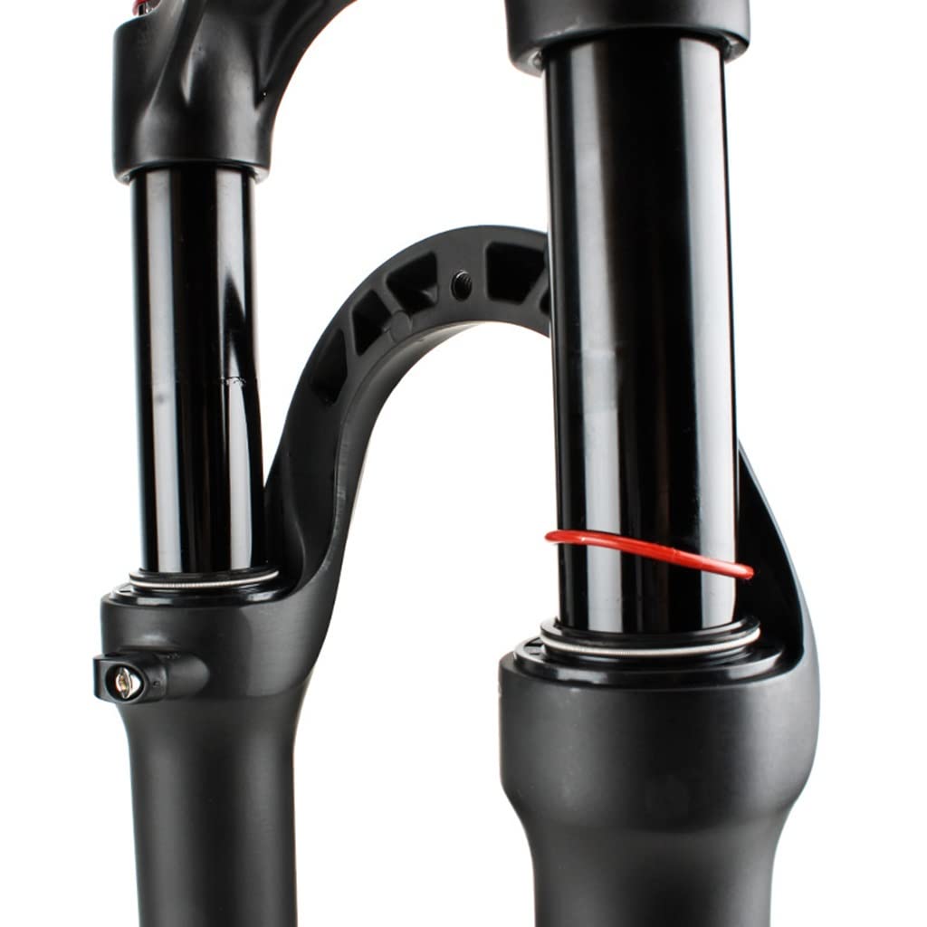 Bike Fork Air Fork 24Inch Bicycle Magnesium & Aluminum Alloy Shock Absorber Air Fork Spread 100 MM Travel 70 MM Bicycle Accessories