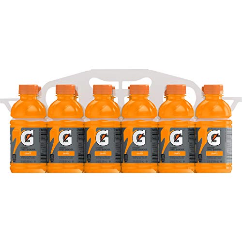 Gatorade Thirst Quencher, Orange, 12 Ounce Bottles (Pack of 24)