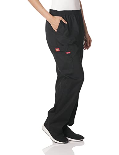 Dickies Men's Big 81006 (Pull-On Pants), Black, Small Tall