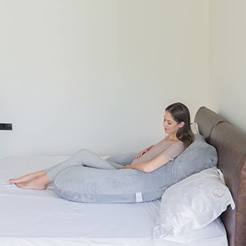 Maternity Pillow U Shape, Pregnancy Pillows for Sleeping, Body Pillow, Full Body Pillow,Back Hip Leg Abdominal Support Soft and Comfortable Maternity Pillow, Pillowcase Removable Easy to Clean…