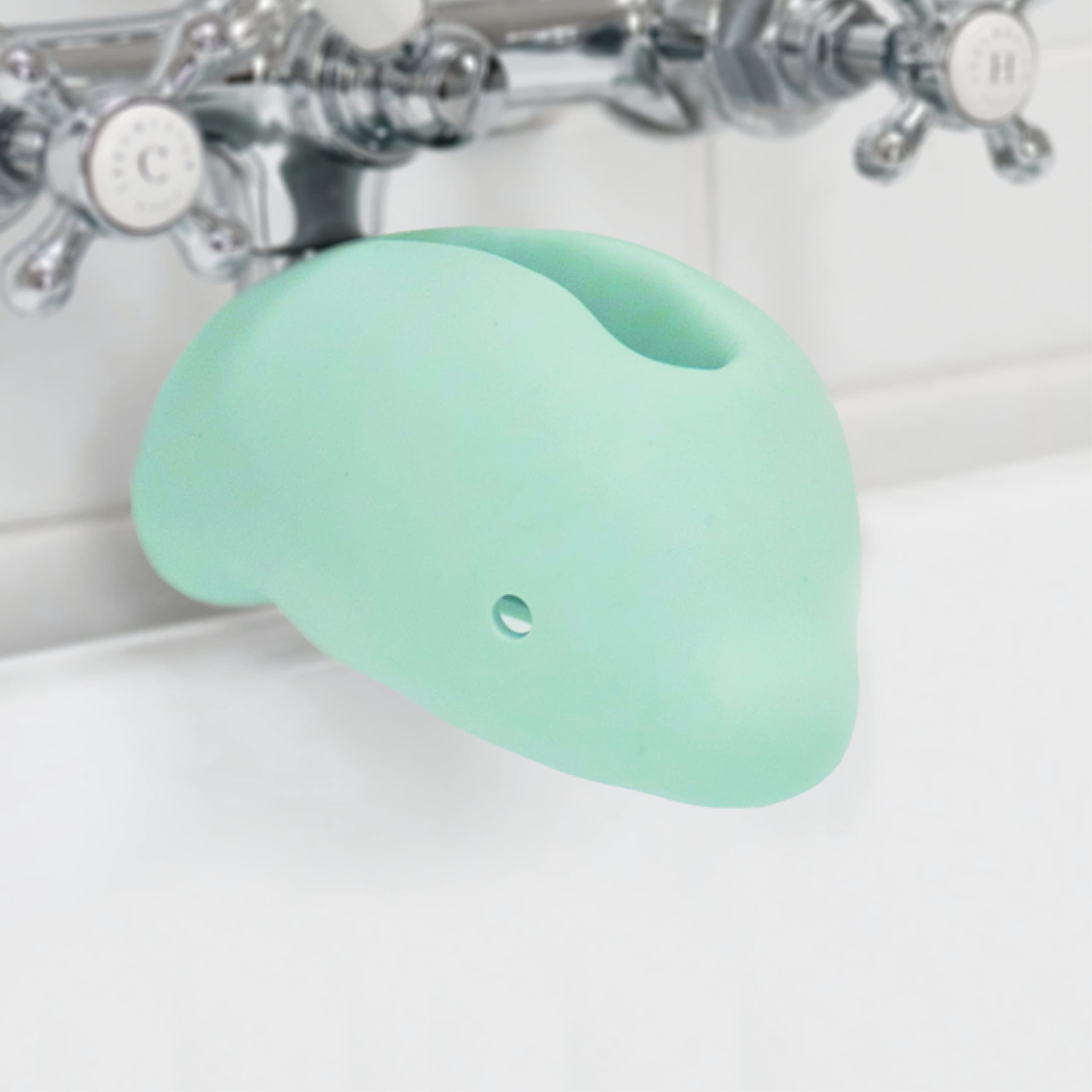 Bath Spout Cover - Bathtub Protector for Baby, Toddler, and Kids - Jool Baby (Aqua)