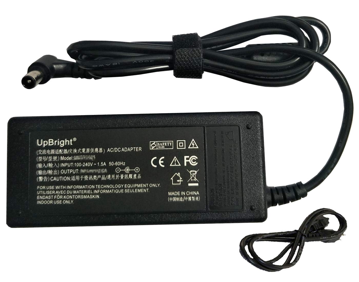 UpBright 24V AC/DC Adapter Compatible with Samsung HW-KM45 HW-KM45C HW-KM55 HW-KM55C HW-KM47 HW-KM47C HW-KM57 HW-KM57C Wireless Soundbar System 24VDC 2A Power Supply Cord Cable Battery Charger PSU