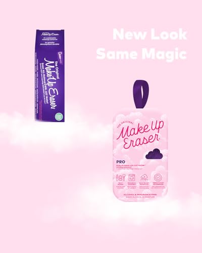 The Original MakeUp Eraser, Erase All Makeup With Just Water, Including Waterproof Mascara, Eyeliner, Foundation, Lipstick, and More (Queen Purple)
