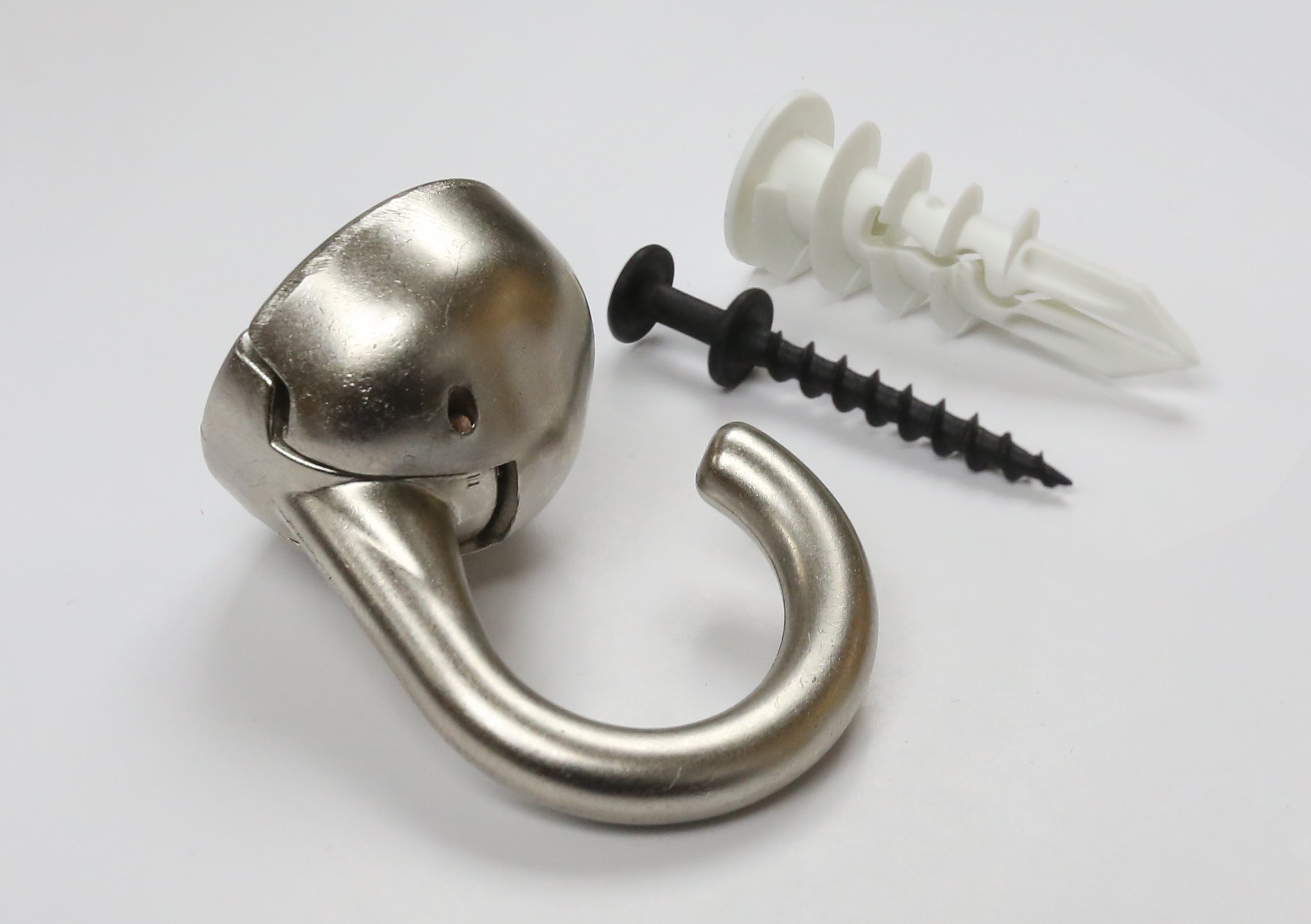 Hangman Products Elephant Ceiling Hook, 1 Hanger, Nickel