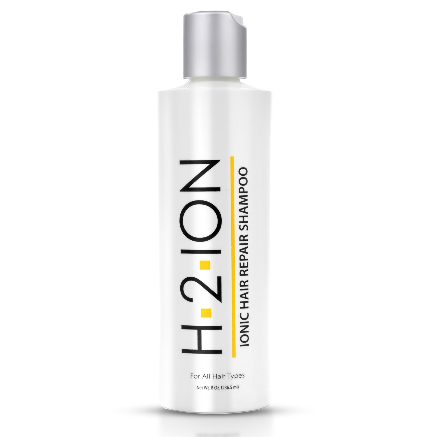 H2 Ion Hair Repair Shampoo -- Thermal Activated Ionic Shampoo for Damaged Hair -- Deep Clean - Lock in Moisture - Restore Shine Body & Bounce - Protect from Heat Styling - Seal Split Ends (8 oz)