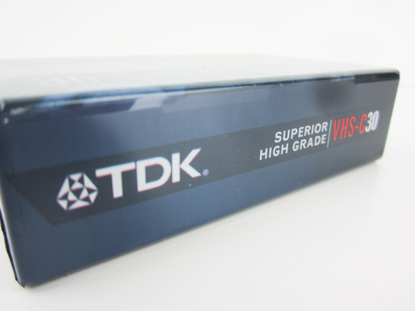 TDK VHS-C30 Blank Camcorder Superior High Grade Tape