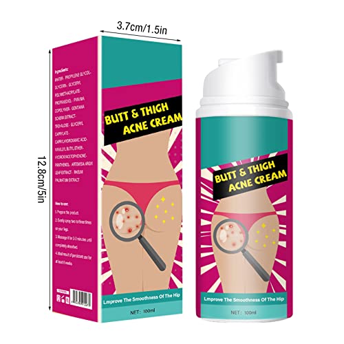 Buttocks And Legs Removal And Printing Tighten Skin Hips Smoothing Moisturizing Face Moisturizer for Oily Skin (White, One Size)