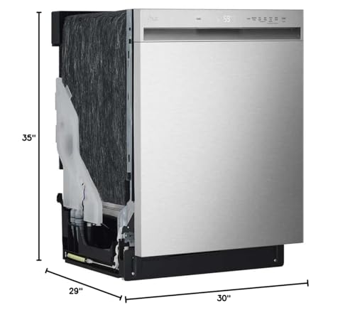 Front Control Dishwasher with QuadWash™