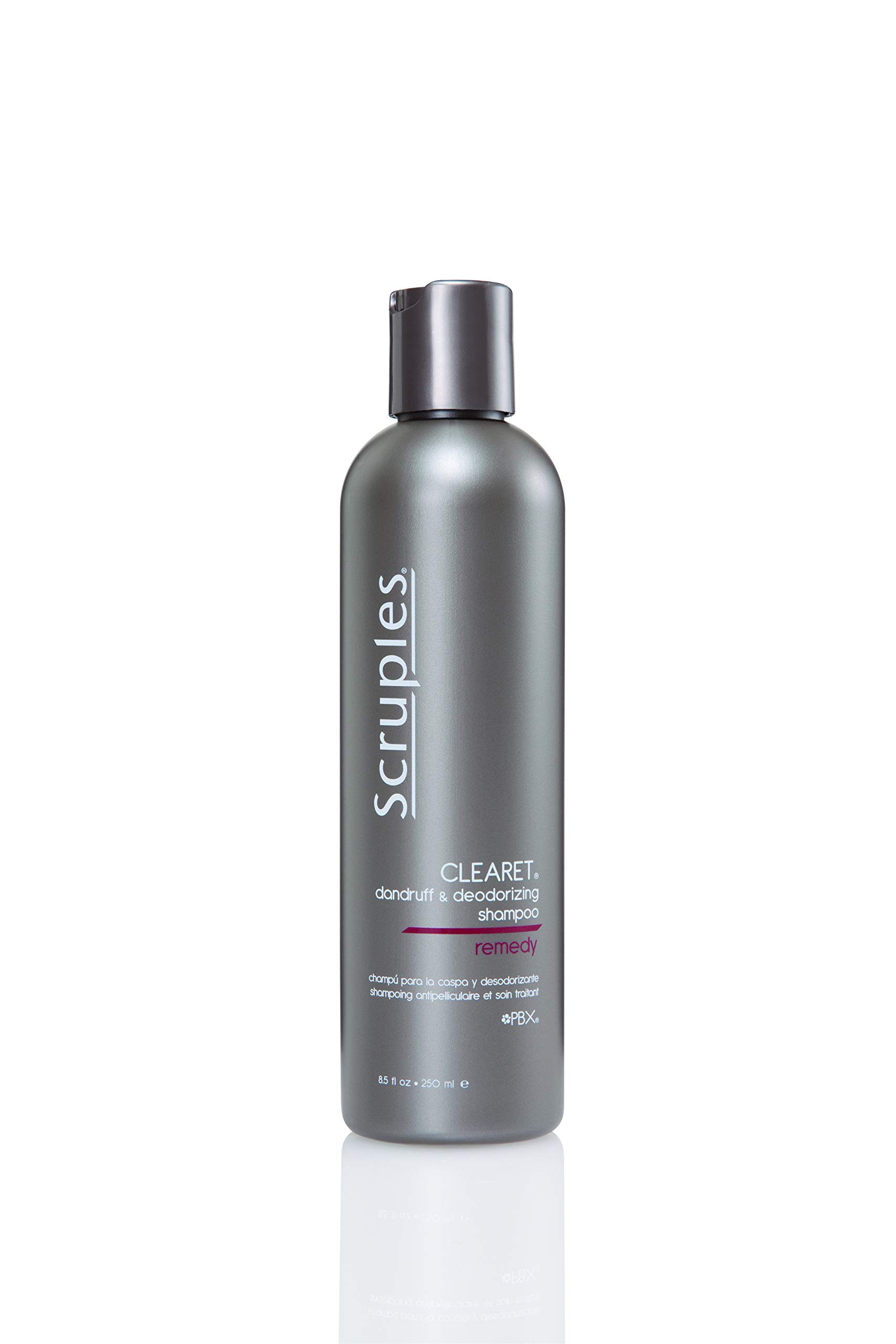 Scruples Clearet Anti Dandruff Shampoo - Professional Deodorizing Shampoo to Soothe Dry & Itchy Scalp From Flaking - Scalp Treatment + Cleanser (8.5 oz)