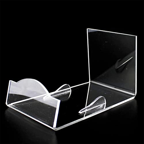 Fenteer Pot pan Display Rack Cookware Stand Clear Tabletop Accessories Shelves Acrylic Kitchen Utensils for Baking Trays Frying Pan Hair Dryer