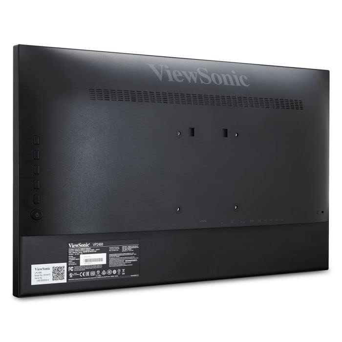 ViewSonic VP2468_H2 24 inches Dual Pack Head-Only IPS 1080p Pro Monitor HDMI DisplayPort, DaisyChain (Renewed)