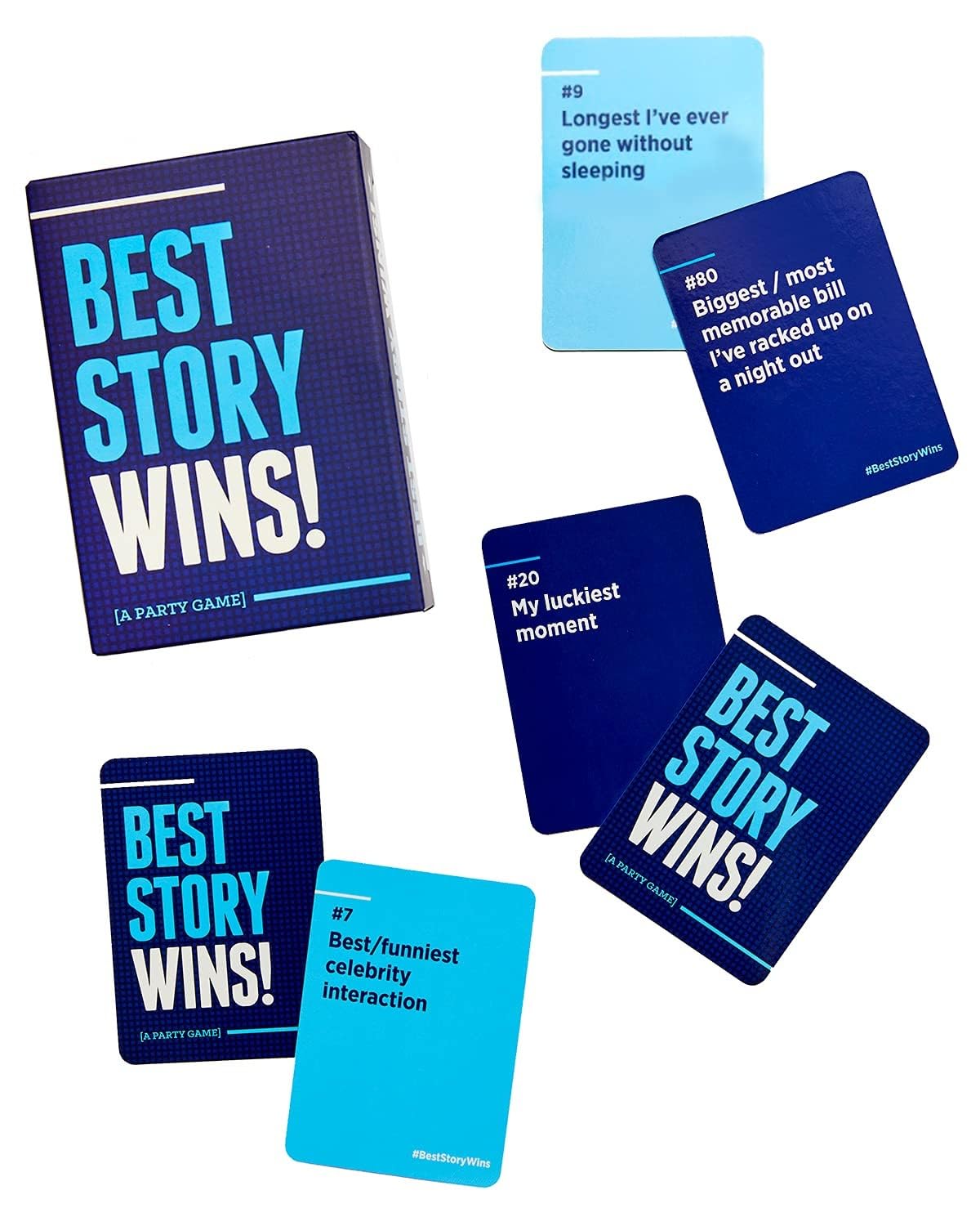 DSS Games Best Story Wins [A Party Game] of Juicy Conversation Starters. True Stories Only