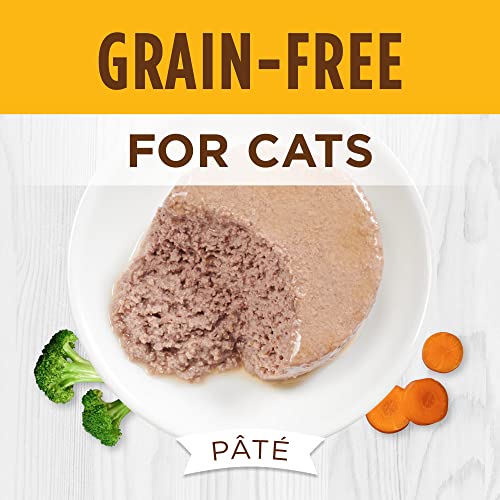 Instinct Original Grain Free Real Chicken Recipe Natural Wet Canned Cat Food, 5.5 Ounce (Pack of 12)