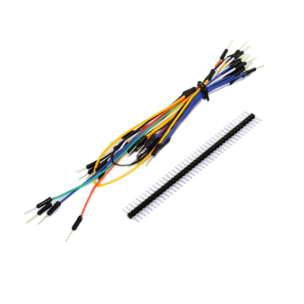 TOLAKO Electronic Starter Kit for Arduino Resistor Buzzer Breadboard LED Dupont Cable Resistor Capacitor