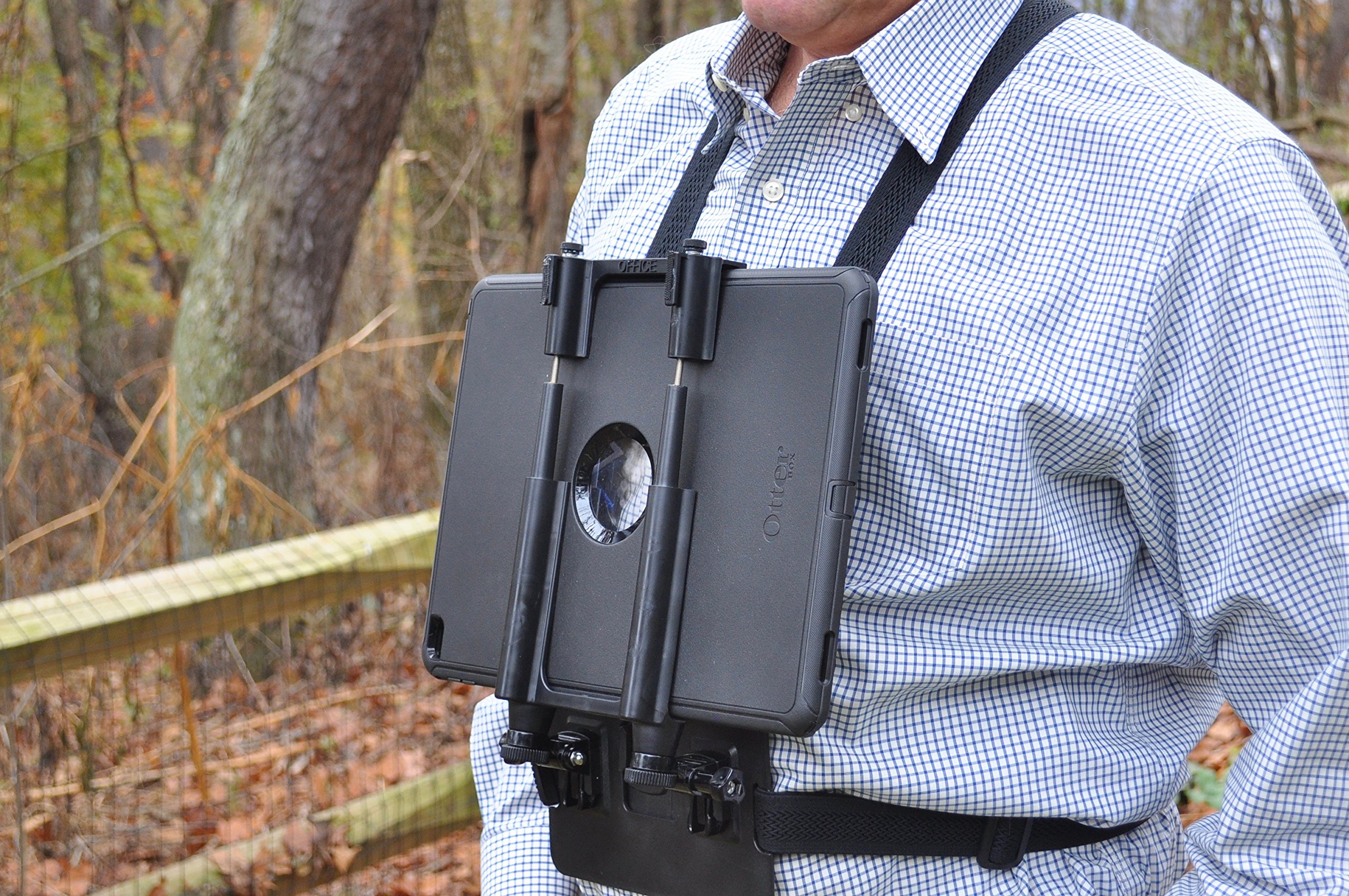 READYACTION Office Pro XL- Chest Harness for iPad Pro (12.9") and Similar XL Tablets