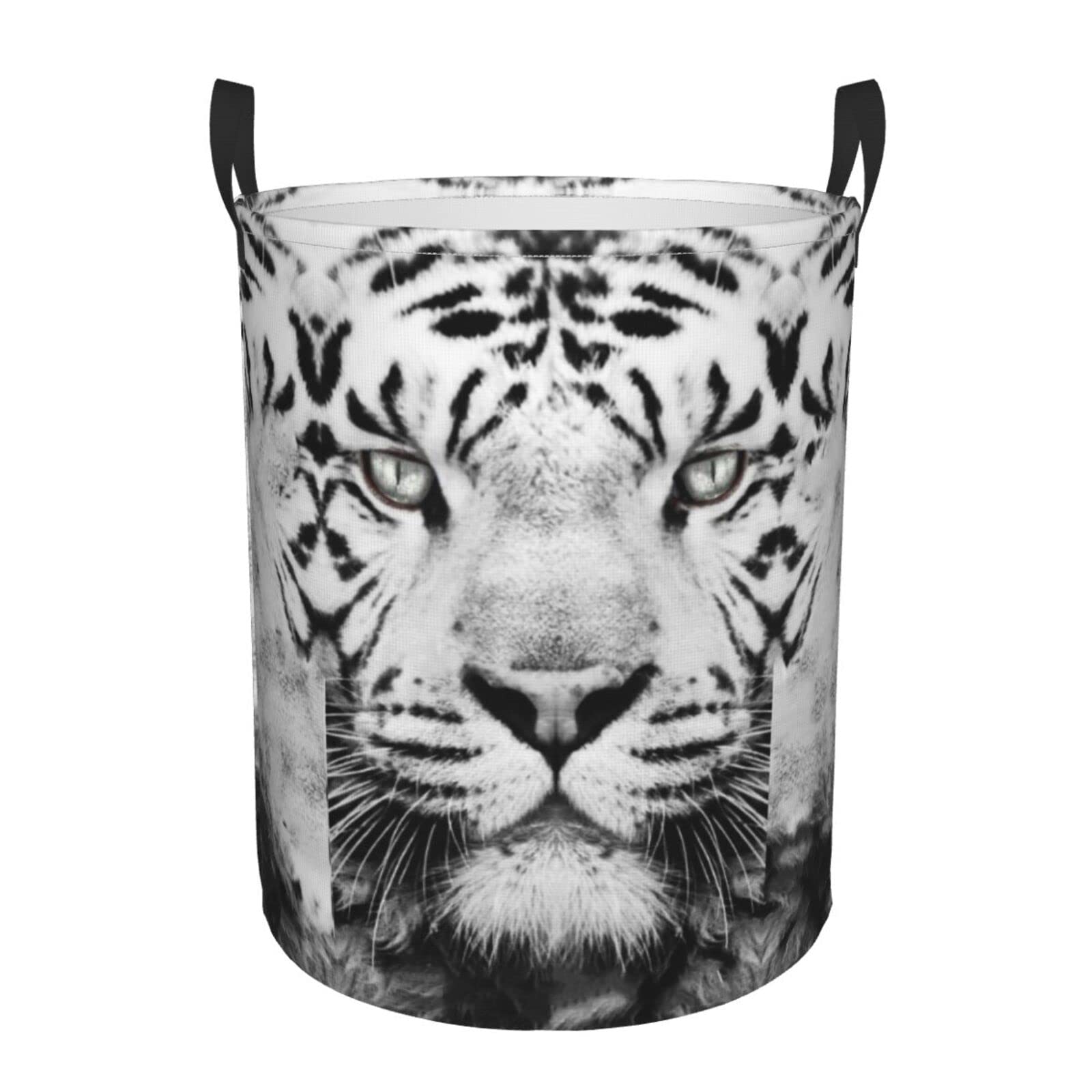 Tiger Laundry Hamper Cool Laundry Baskets Large Animal Hampers Toy Organizer Hamper Bag Dirty Clothes Storage Bin