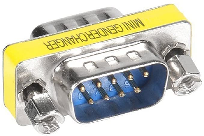 Top-Longer Rs232 Serial Cable 9 Pin DB9 Female to Female/Male to Male Gender Changer Coupler Adapter Connector Pack of 4