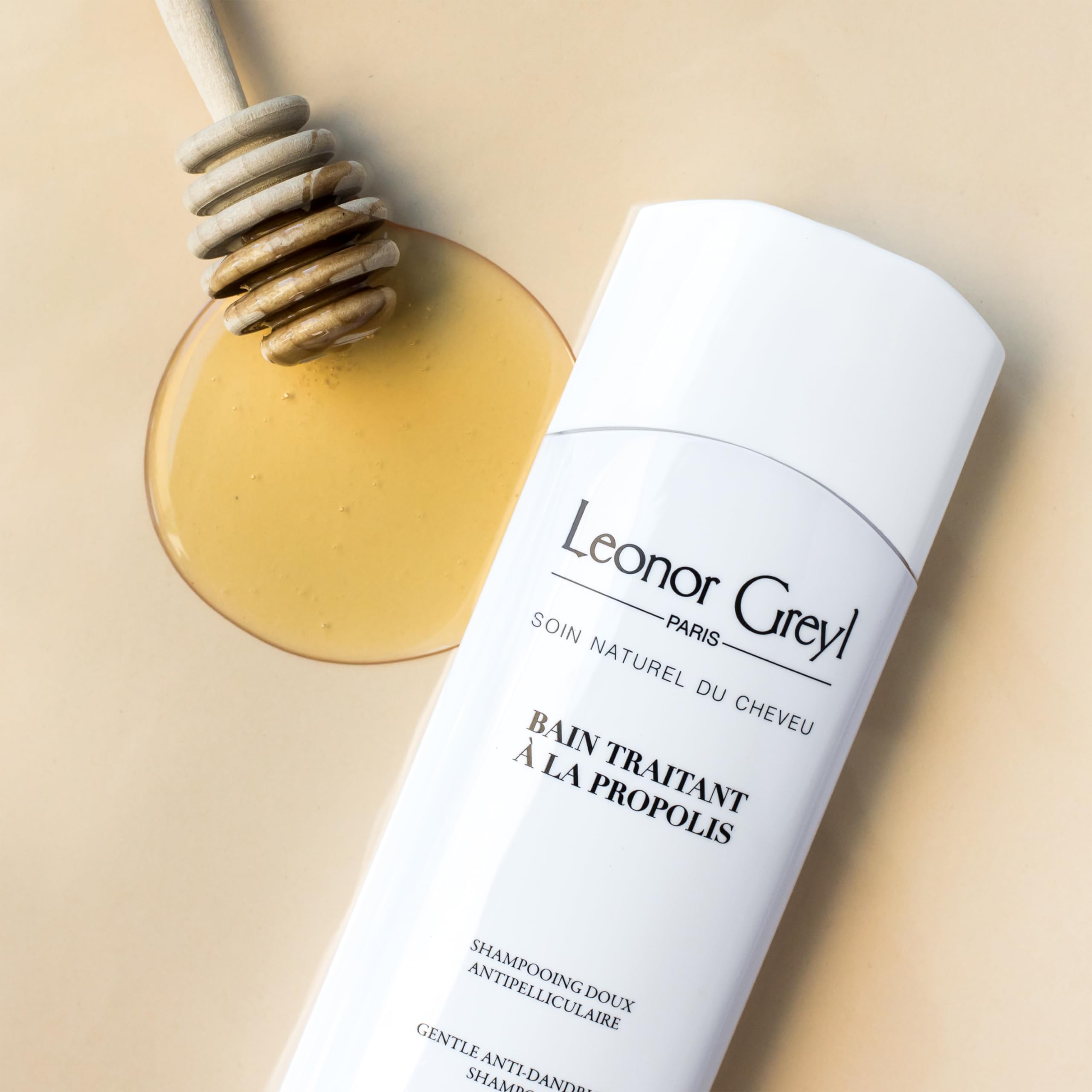 Leonor Greyl Gentle Dandruff Shampoo (Bain Traitant a La Propolis), Propolis & Chamomile Natural Dandruff Shampoo, 6.7 oz. Made In France