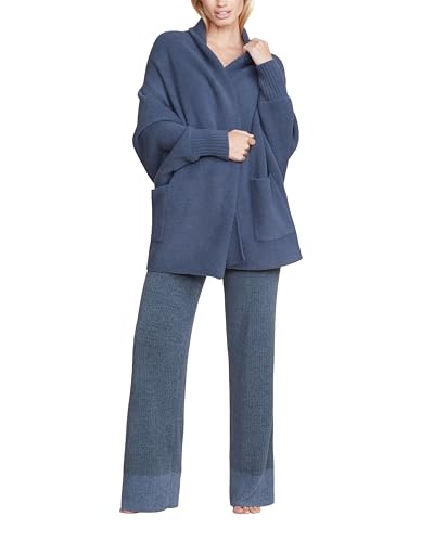 Barefoot Dreams® CozyChic® Blanket Wrap, Smokey Blue, One Size