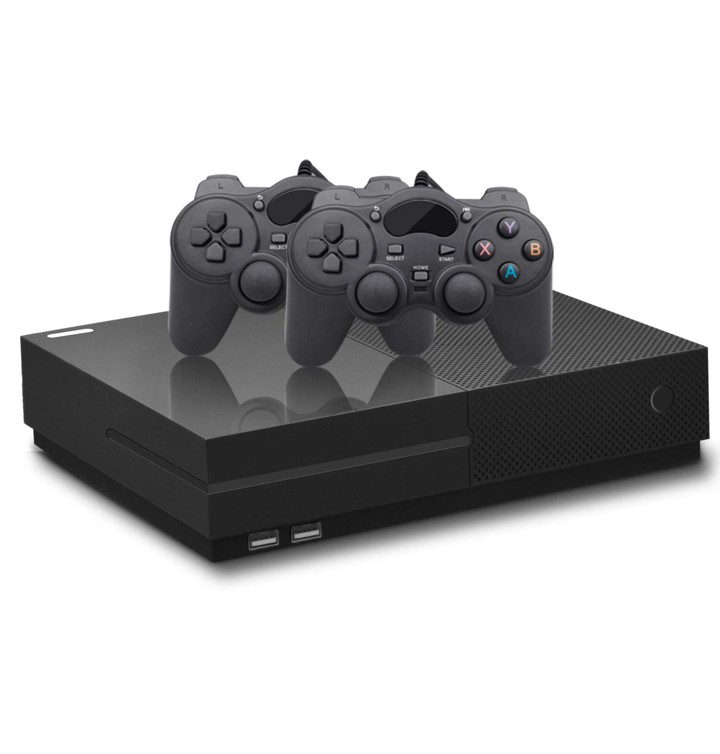 Haihuang Retro Game Console,4K HDMI Screen Pre-Installed 800 Classic Games,Video Game Console Game Speed FPS 1:1 Output with 2PCS Joystick