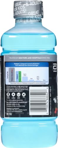 Pedialyte AdvancedCare Plus Berry Frost, 33.8 Fl Oz Bottle