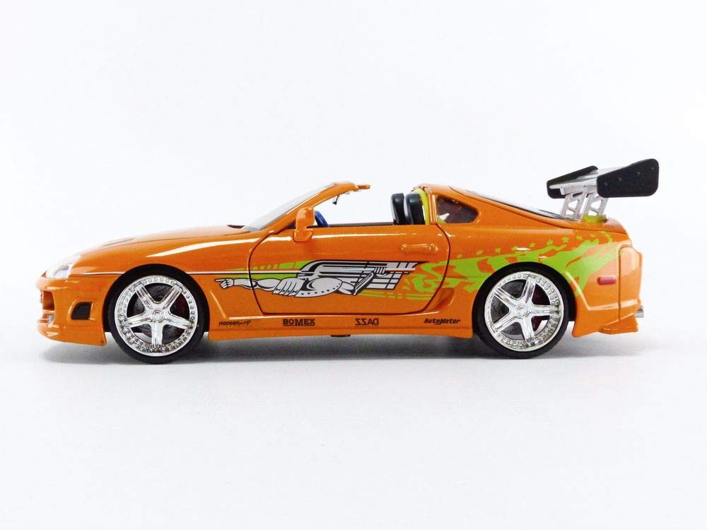 Jada 1:24 Diecast 1995 Toyota Supra with Brian O'Conner Figure, Men