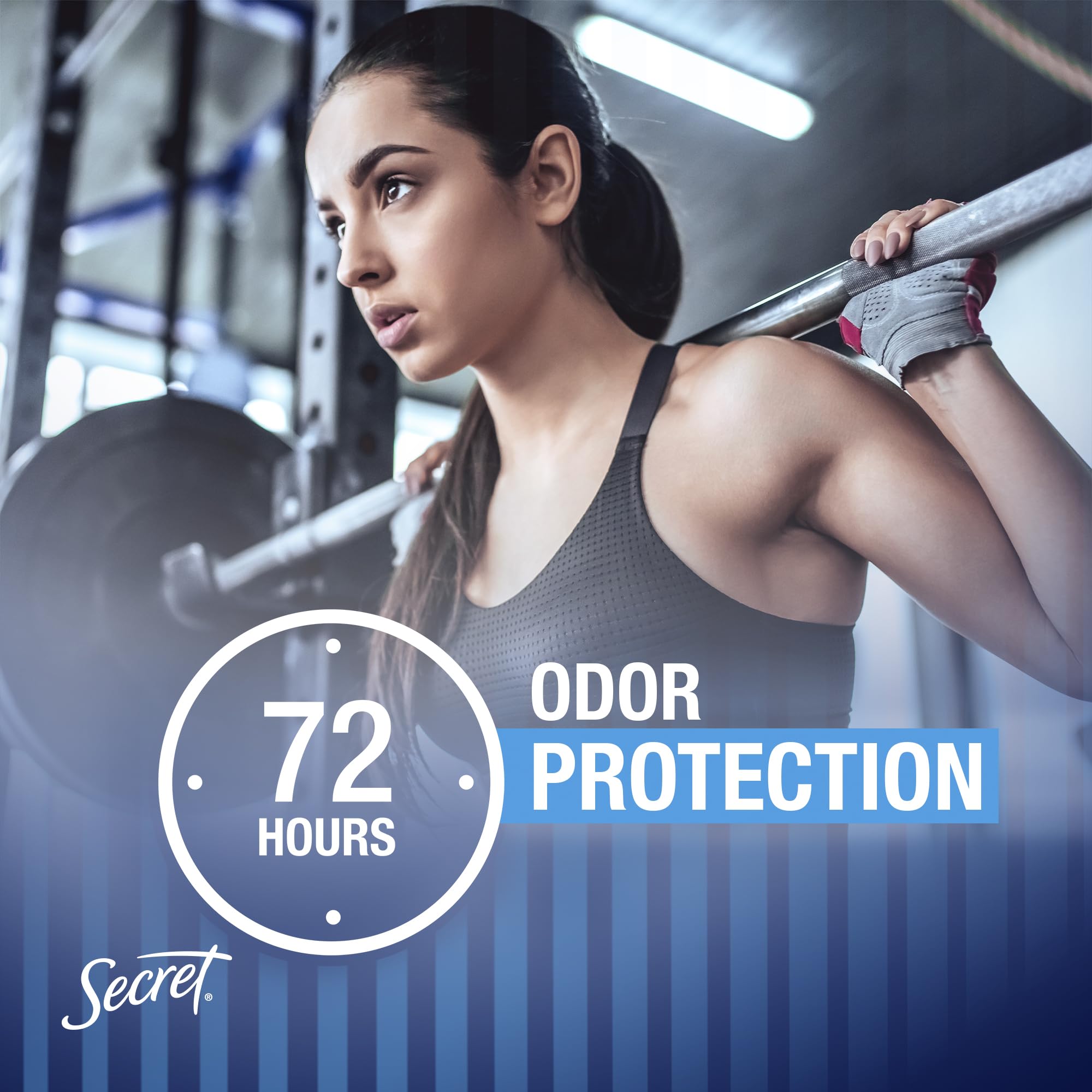 Secret Outlast Antiperspirant and Deodorant for Women, Clear Gel, Completely Clean Scent, 2.6 Ounce