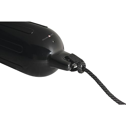 Extreme Max 3006.7384 BoatTector Inflatable Fender Value 4-Pack - 6.5" x 22", Black
