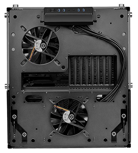 Thermaltake Tower 900 Black Edition Tempered Glass Fully Modular E-ATX Vertical Super Tower Computer Chassis CA-1H1-00F1WN-00