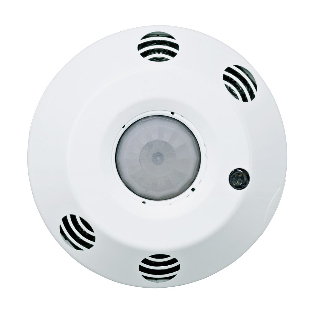 Leviton ODC Series 500 Sq. Ft. Multi-Technology Ceiling-Mount Occupancy Sensor, 120-277 Volt, White