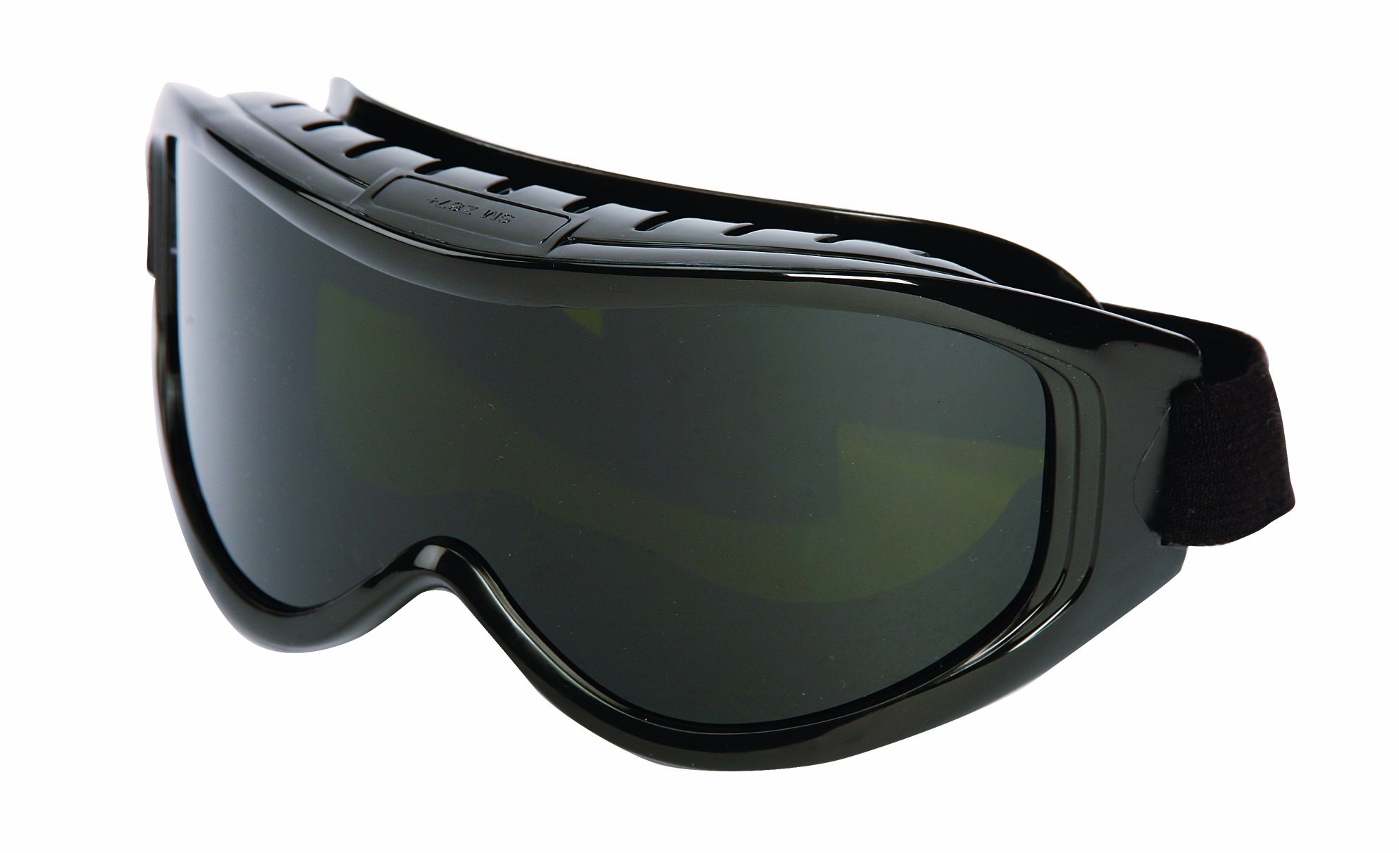 Sellstrom High Temperature Cutting/Grinding, Indirect Vented, Odyssey II Protective Safety Goggle, Shade 5 UV/IR Lens, Black Frame, S80211