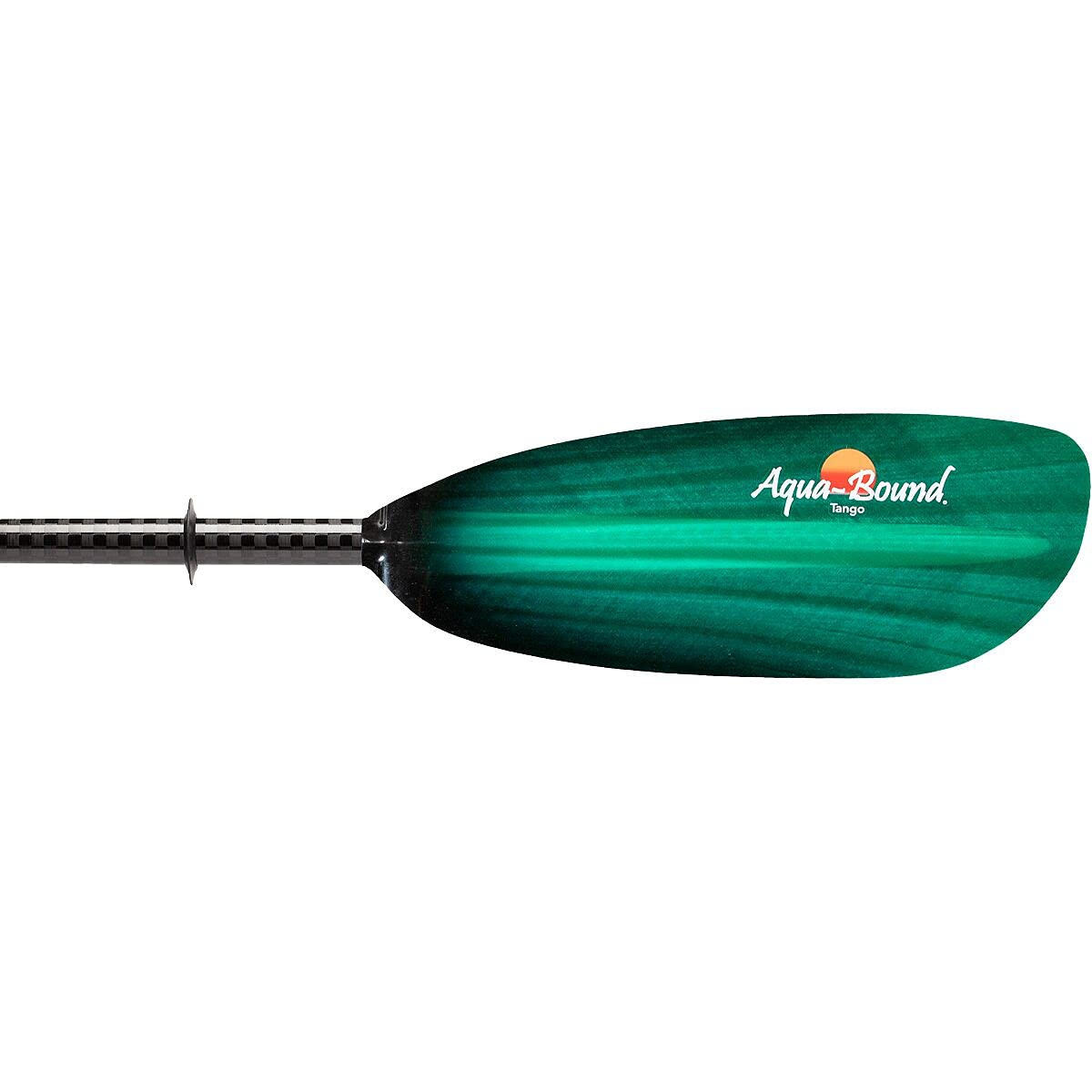 AQUA BOUND Tango Fiberglass Bent Shaft 2-Piece Kayak Paddle-GreenTide-240cm